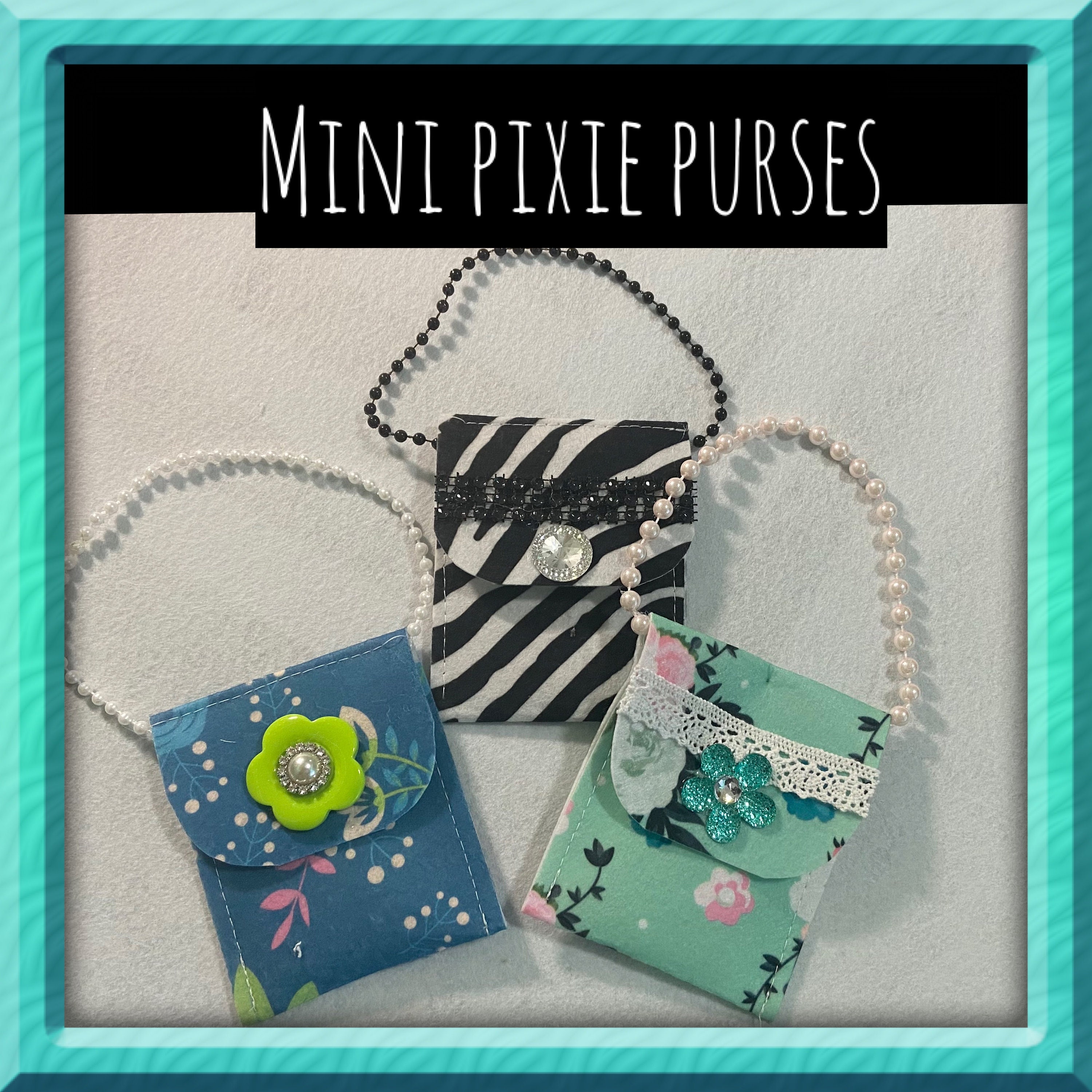 Mini Purses Sewing Kit - Etsy