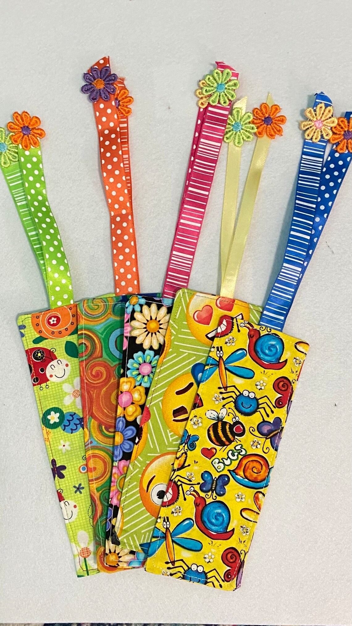 Bookmark Set of 5 - Etsy