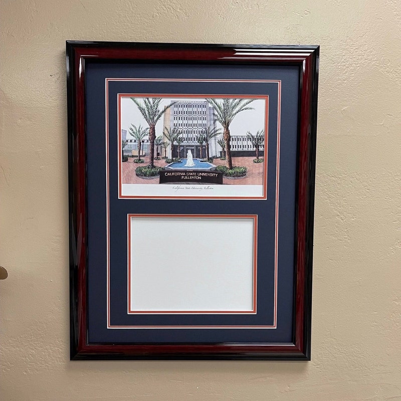 Custom Diploma Frame - Etsy