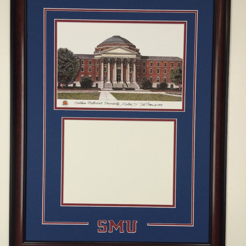 Smu University Prints - Etsy