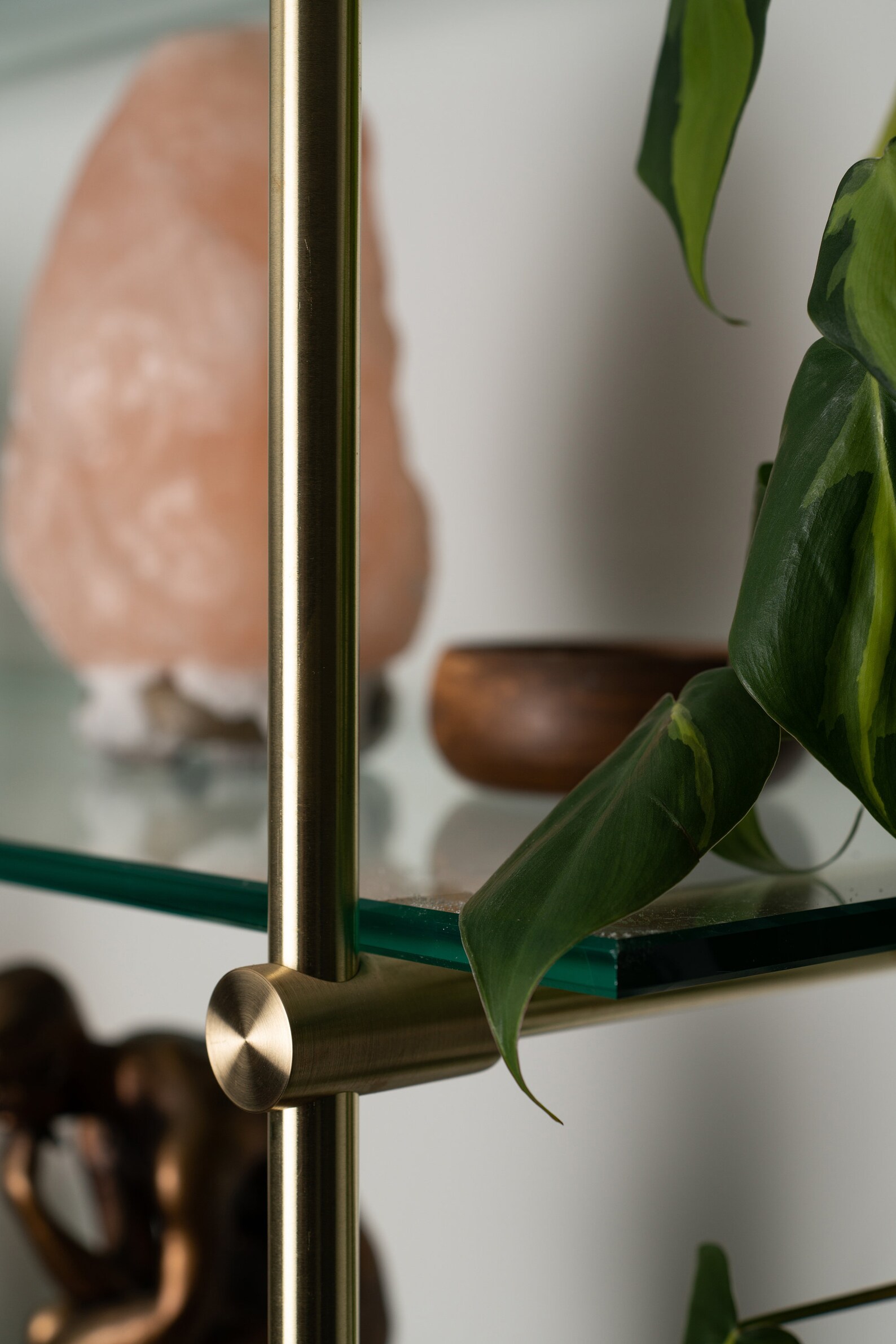 Brass Shelf Connector T Fitting Brass Shelf Fitting | Etsy Canada