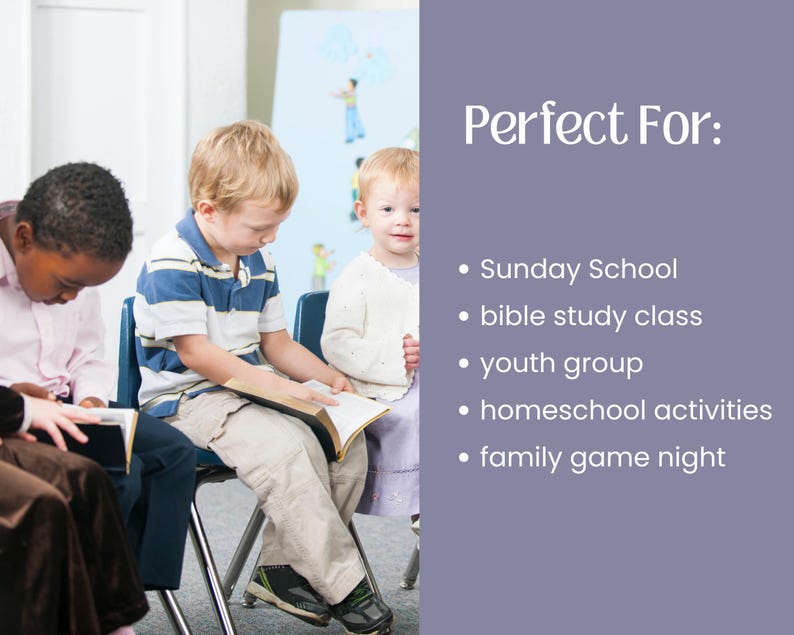 Bible Trivia Game Bundle: Good Samaritan, Joseph's Coat (printable) - Etsy