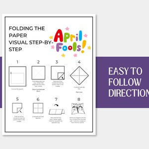 April Fools' Cootie Catchers | Fool's Day Fortune Teller Activity for ...