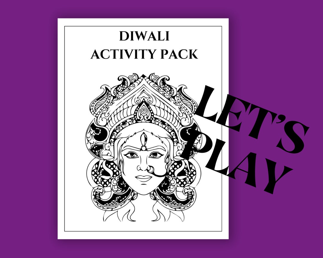 Diwali Activity Pack Word Search Crossword Puzzle - Etsy