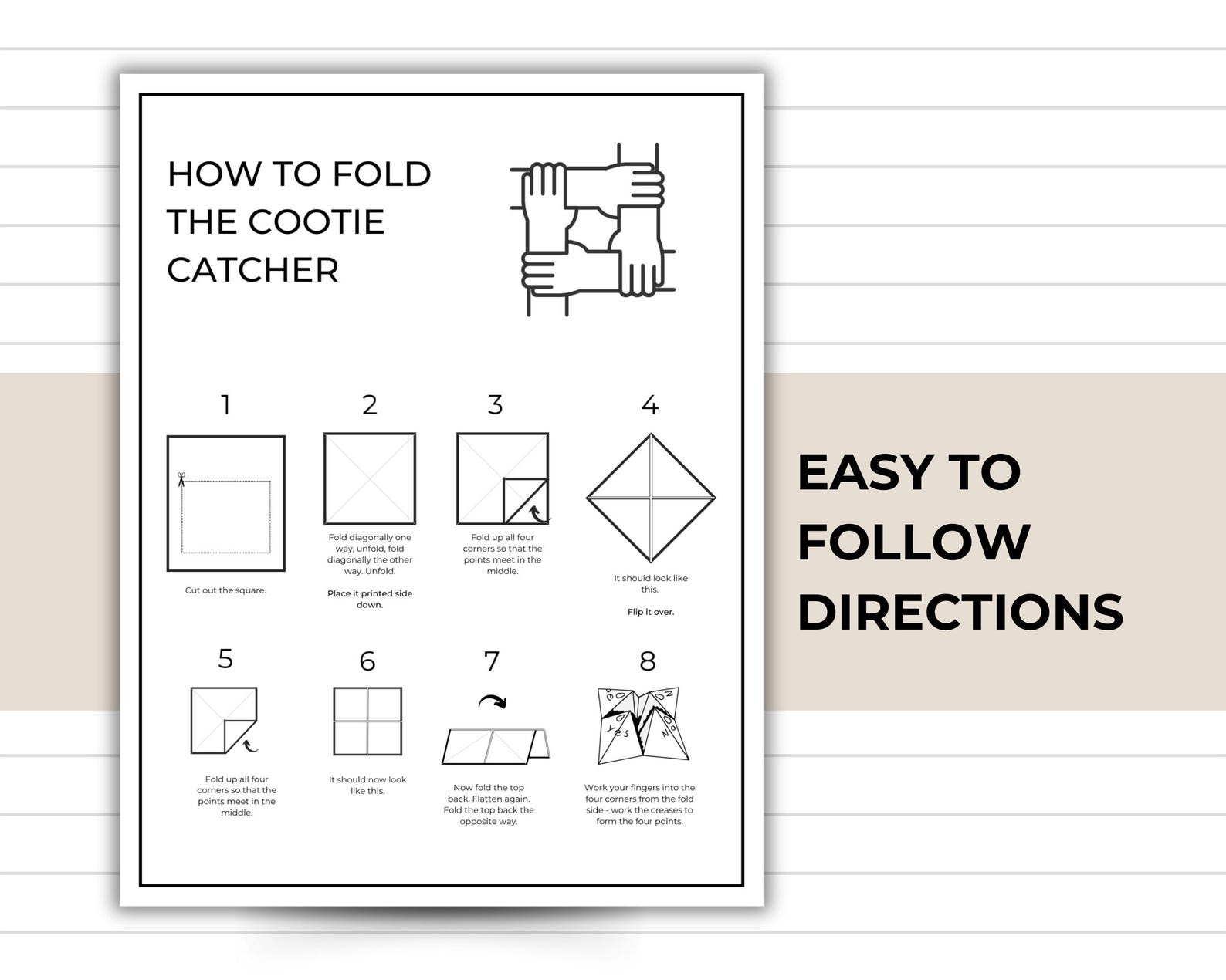 MLK Jr. Cootie Catcher | Black History Month Classroom Activity ...