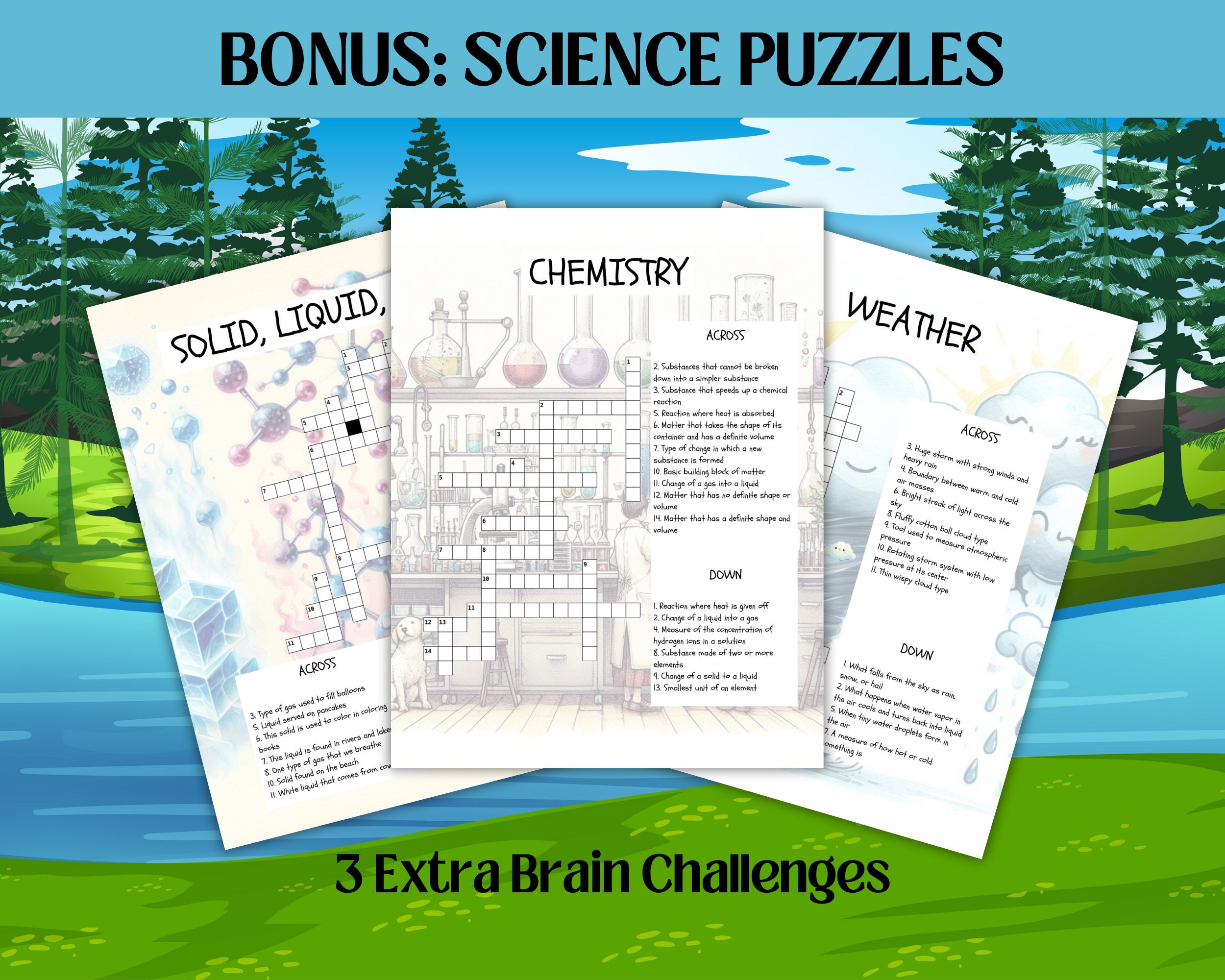 Earth Day Games for Kids Eco-friendly Activity Bundle, Educational ...