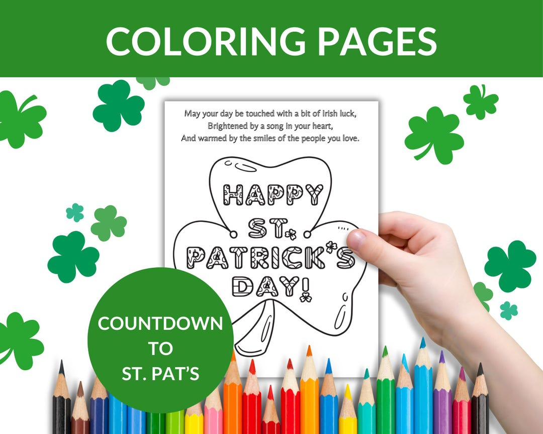 Coloring Pages for St. Patrick's Day for Kids | Children's Coloring ...