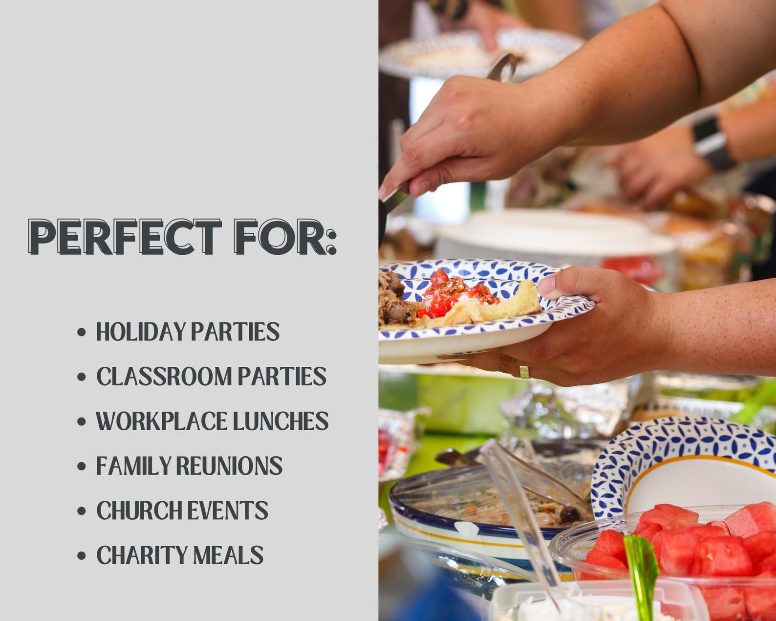 Printable Potluck Signup Sheet | Instant Download Party Planner ...