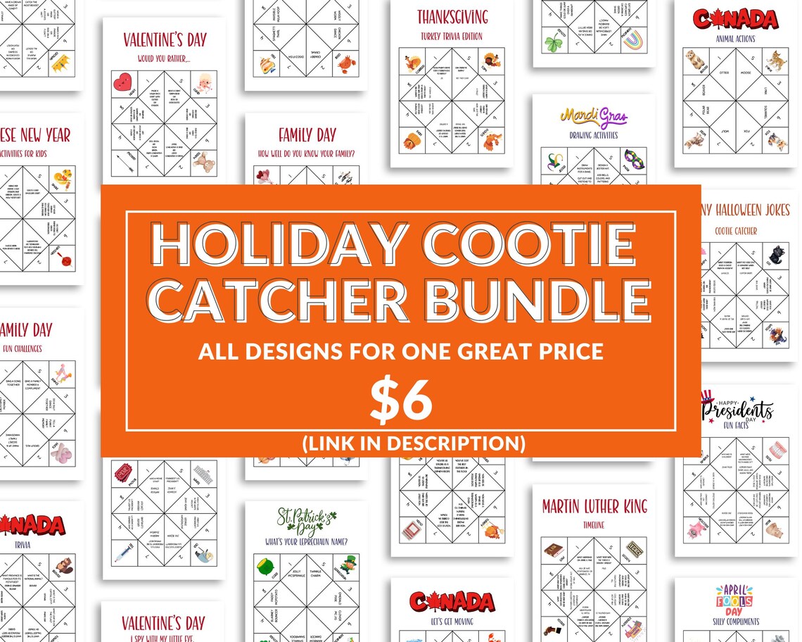 Thanksgiving Cootie Catcher | Thanksgiving Fortune Teller ...
