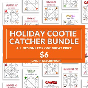 Thanksgiving Cootie Catcher | Thanksgiving Fortune Teller ...