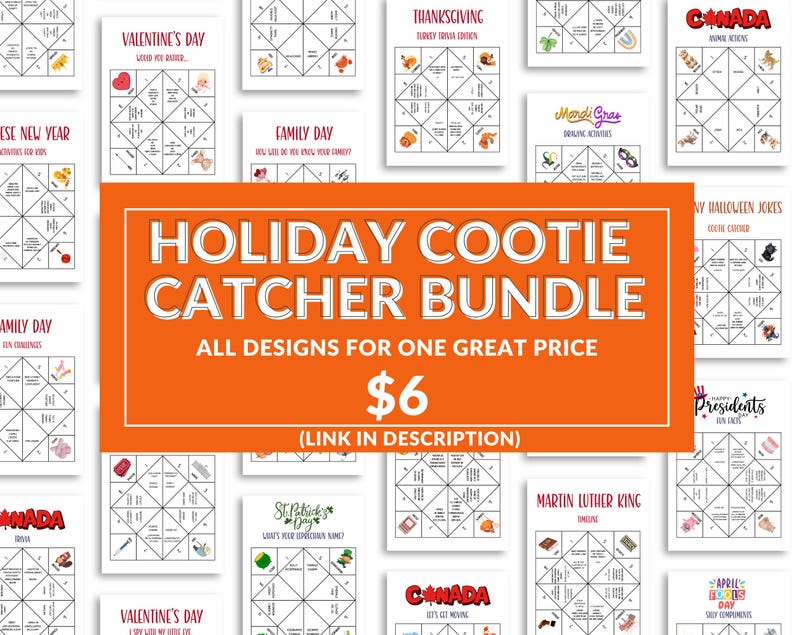 Thanksgiving Cootie Catcher | Thanksgiving Fortune Teller ...
