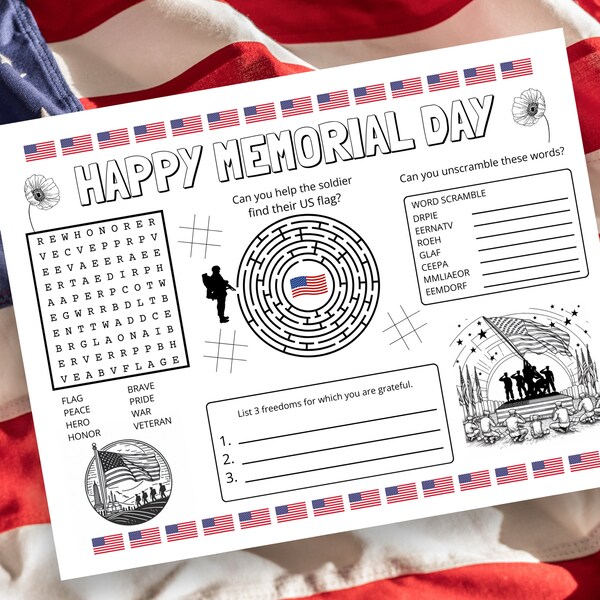 Memorial Day Decor - Etsy