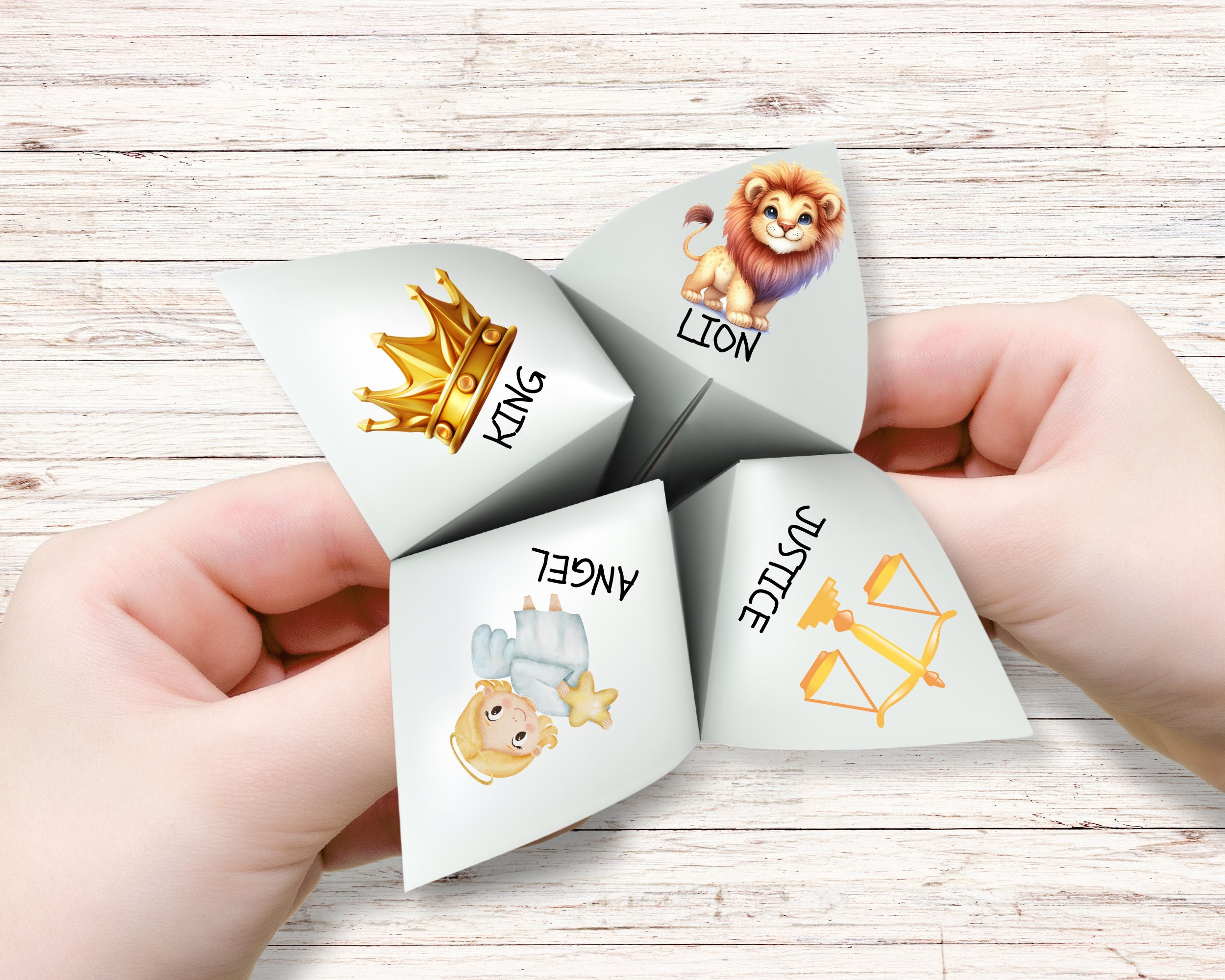 Cootie Catcher Daniel in the Lions' Den Story, Bible Coloring Pages - Etsy