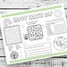 Printable Earth Day Coloring Activity, Earth Day Placemat - Etsy