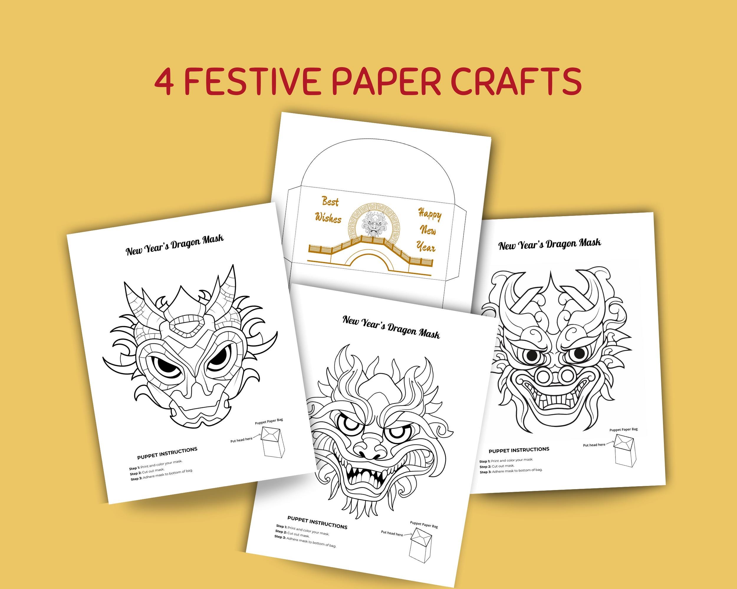 Chinese New Year Activity Bundle - Lunar New Year Activity for Kids ...