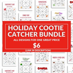 Canada Pride Cootie Catchers | Canada Day Fortune Teller Activity for ...