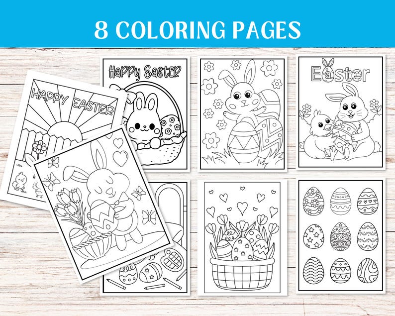 Printable Easter Activity Page | Kids Coloring Page for Easter ...