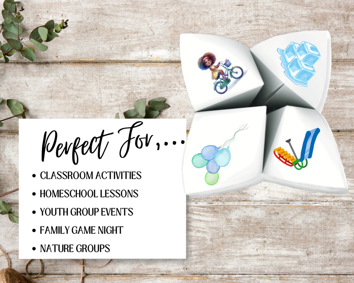 Summer Cootie Catcher: Fun Preschool Activities, Movement and ...