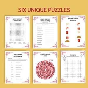 Chinese New Year Activity Bundle - Lunar New Year Activity for Kids ...