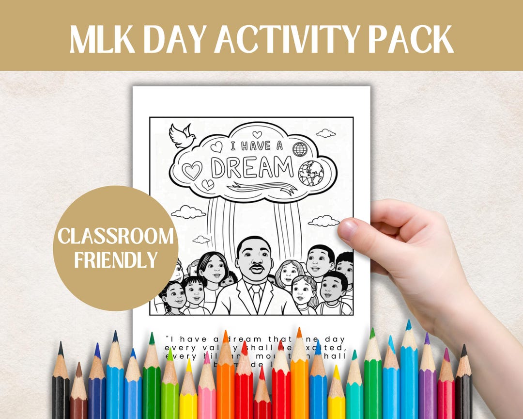 MLK Activity Pack | Black History Activities | Martin Luther King Jr ...