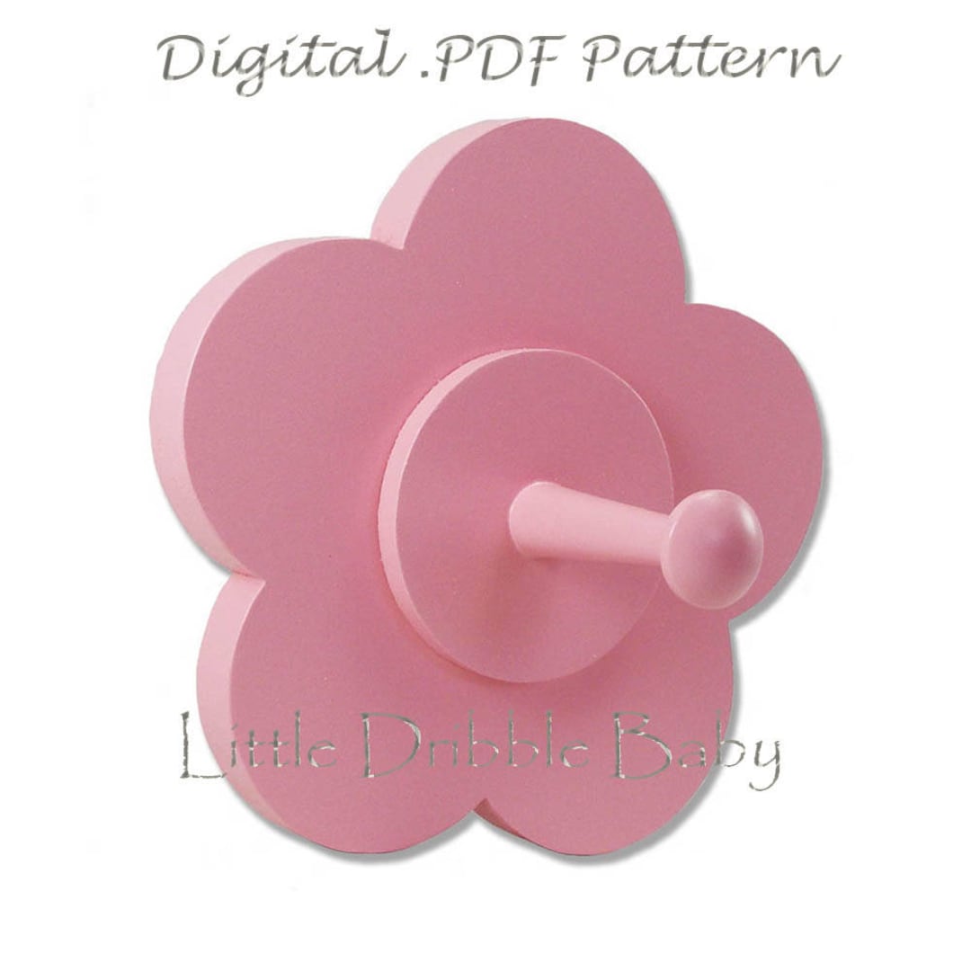 Flower Peg Hanger Pattern - Etsy