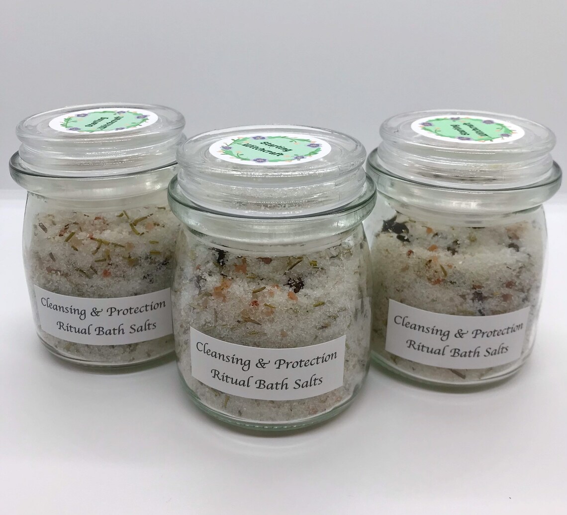 Ritual Bath Salt Cleansing & Protection - Etsy