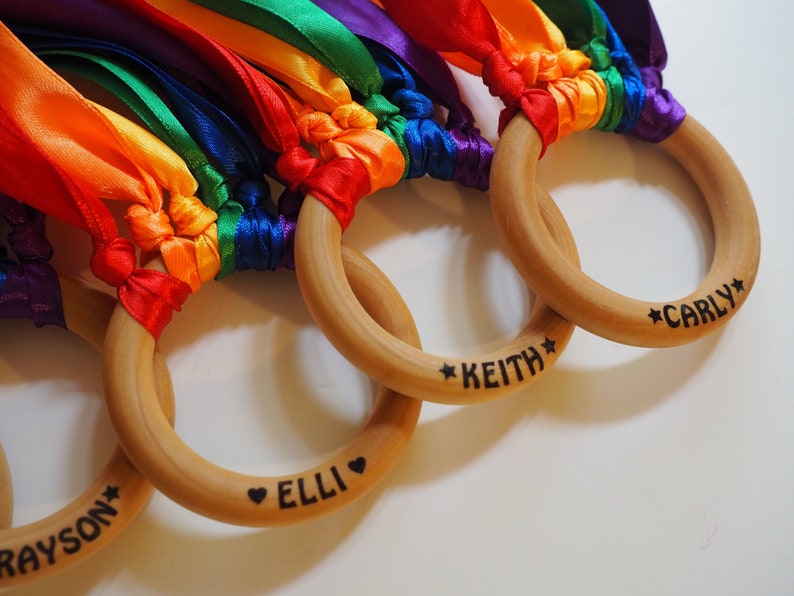 Personalised Rainbow Hand Kite Toddler Gift Montessori Toy | Etsy