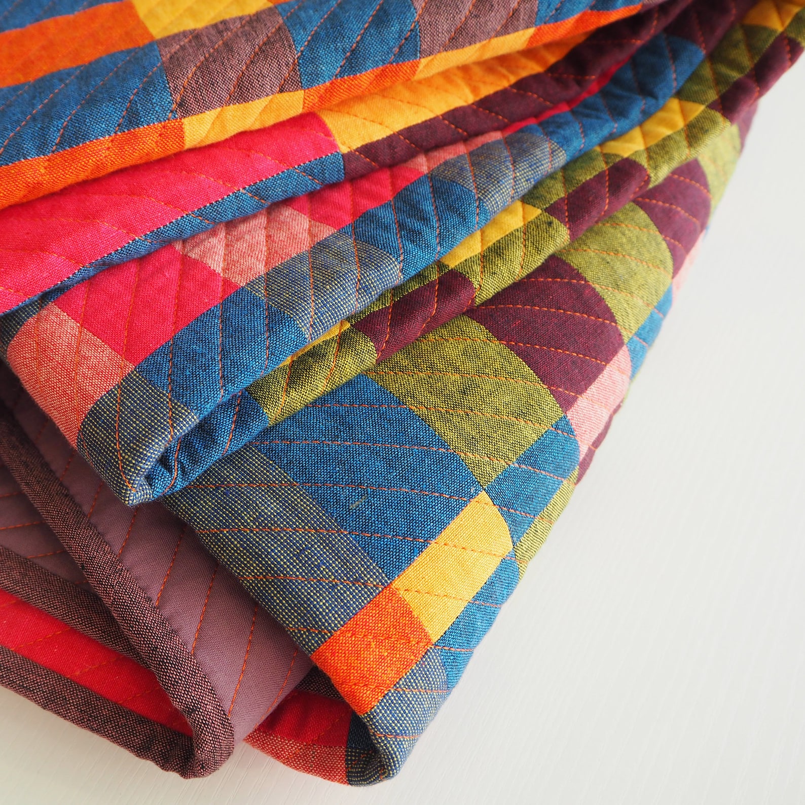 Handloomed Quilt PDF Pattern Modern Weave Quilt in Cushion - Etsy