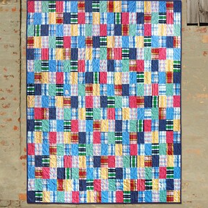 Checks and Balances Quilt Pattern PDF Download - Etsy