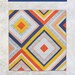 Catty Corner Quilt Pattern PDF Download Modern Log Cabin Quilt in Cot ...