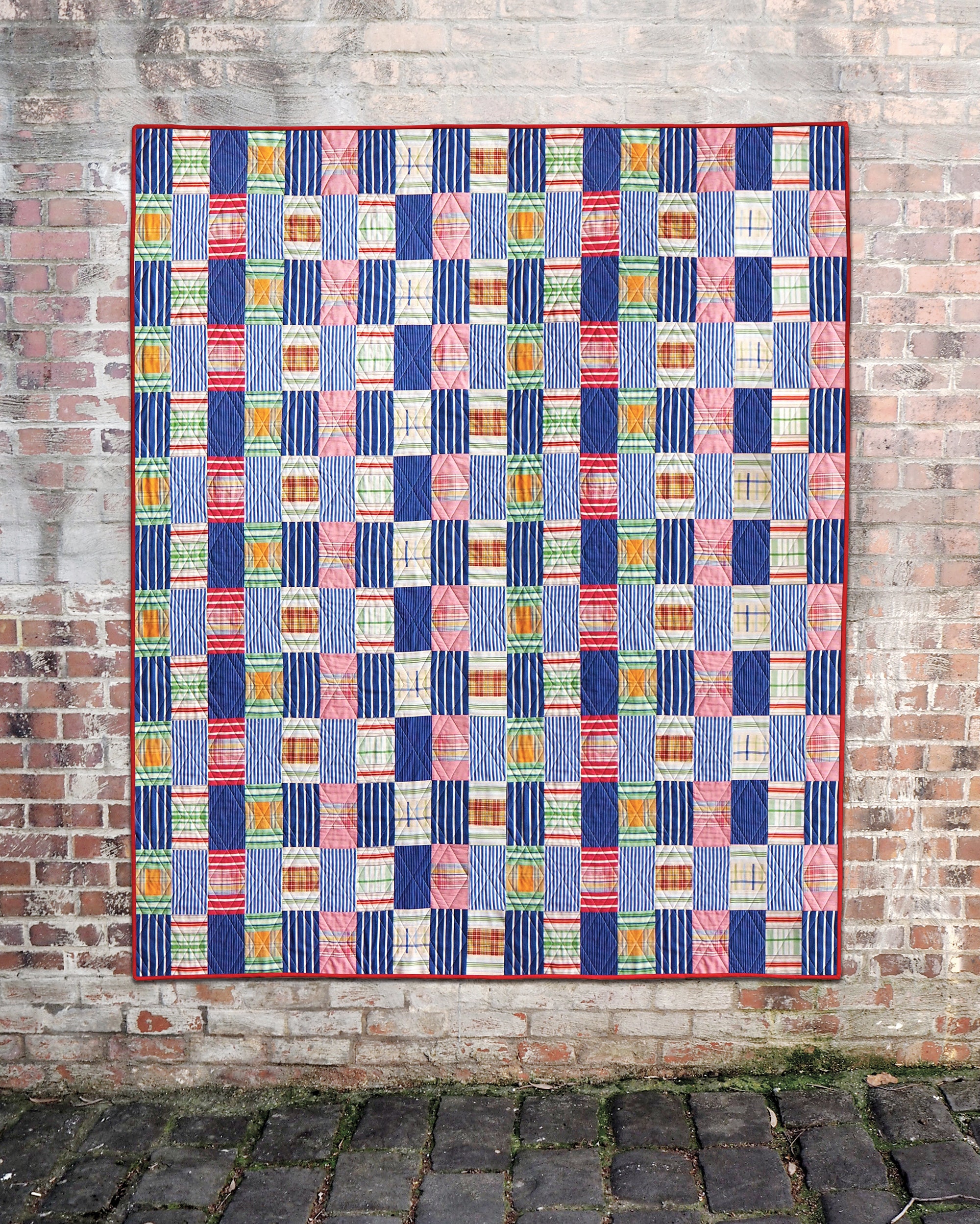 Checks and Balances Quilt Pattern PDF Download Modern Stripe - Etsy ...