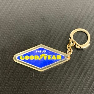French Vintage Keychain Holder Advertising Good Year - Etsy