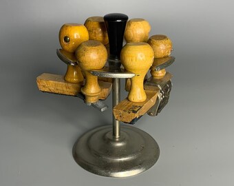 Rubber Stamp Holder Vintage Metal Carousel Standard for Eight Stamps - Etsy