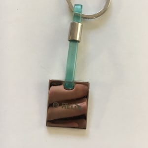 French Vintage Key Chain Holder Advertising SHELL Oil Helix Porte Clef ...