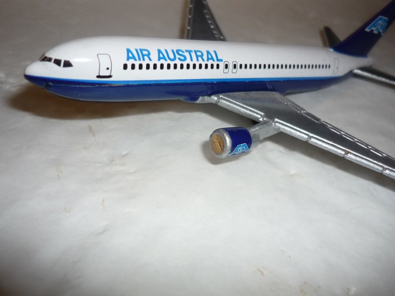 French Vintage Miniature Toy Air Austral Model Airplane - Etsy