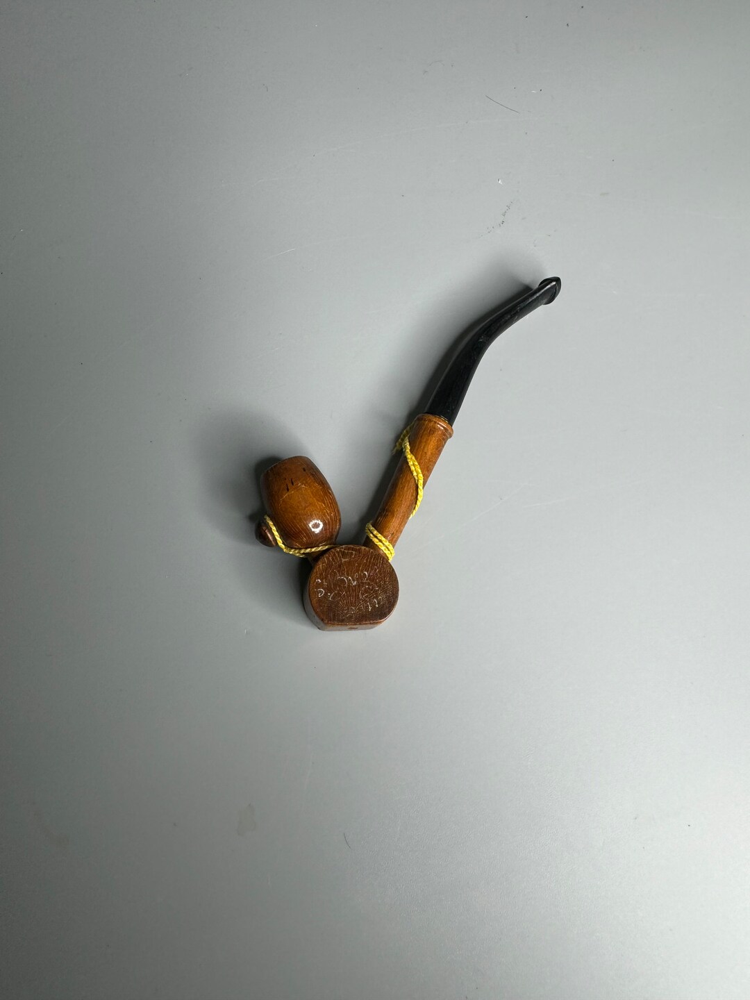 French Vintage Wooden Miniature Pipe Tobacco Collectible Tobacco - Etsy
