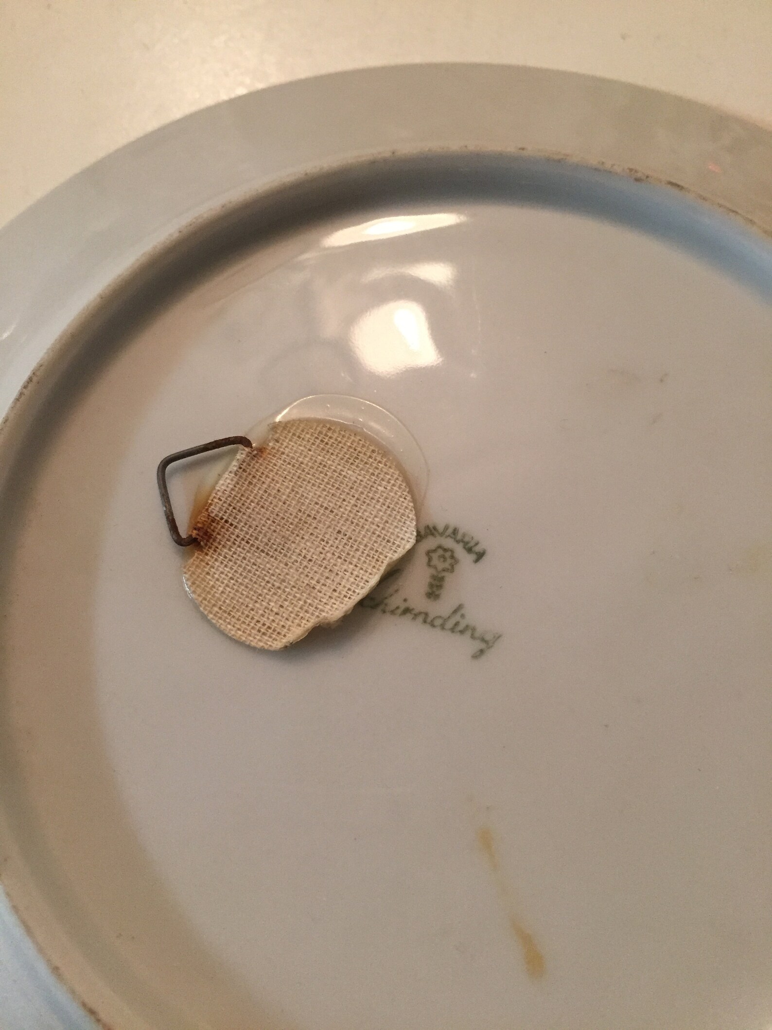 Vintage French Religious Plate Decor POP Paulus PP.VI Bavarian ...