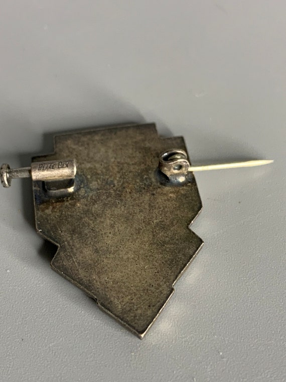 French Art Deco style lapel pin brooch jewelry Pierre… - Gem