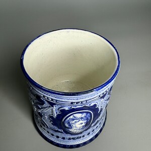 Vintage Porcelain Victorian Style Pot With Lid Jar Container - Etsy