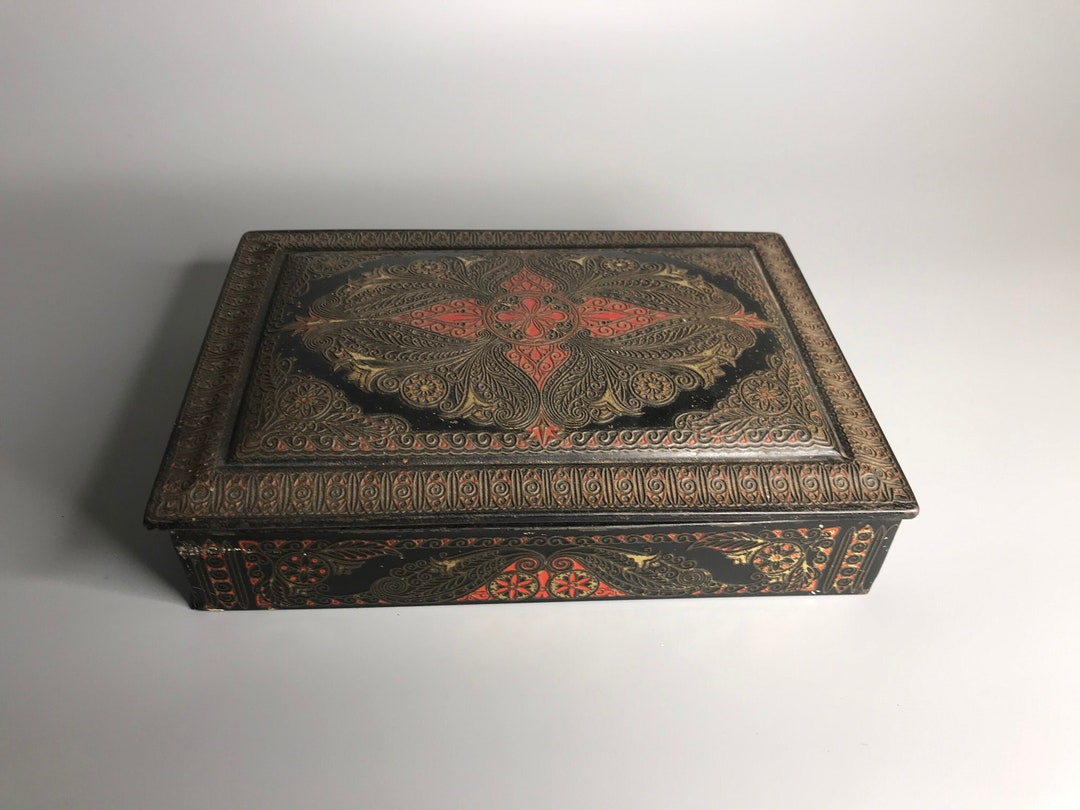 Holland Vintage Tin Can Knick Knack Box Metal Box Container - Etsy