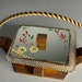 French Art Deco Mirror Knick Knack Box Flower Design in Wooden - Etsy
