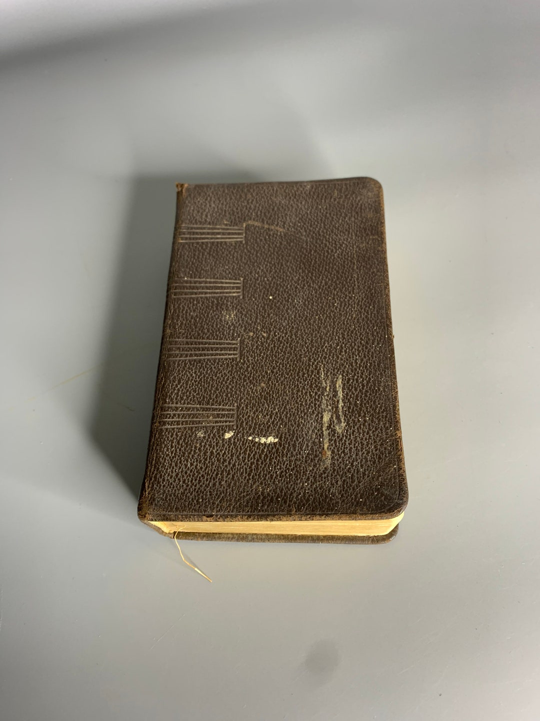 French Vintage Missal Missel Vesperal Romains 1955 Leather Like Hard ...