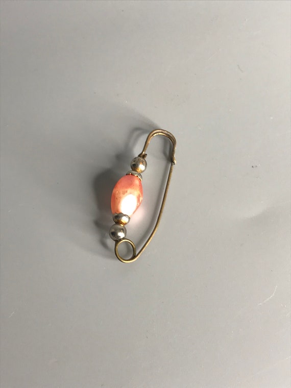 safety pin jewelry - Gem