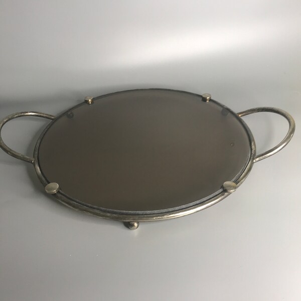 Heavy Silver Tray - Etsy