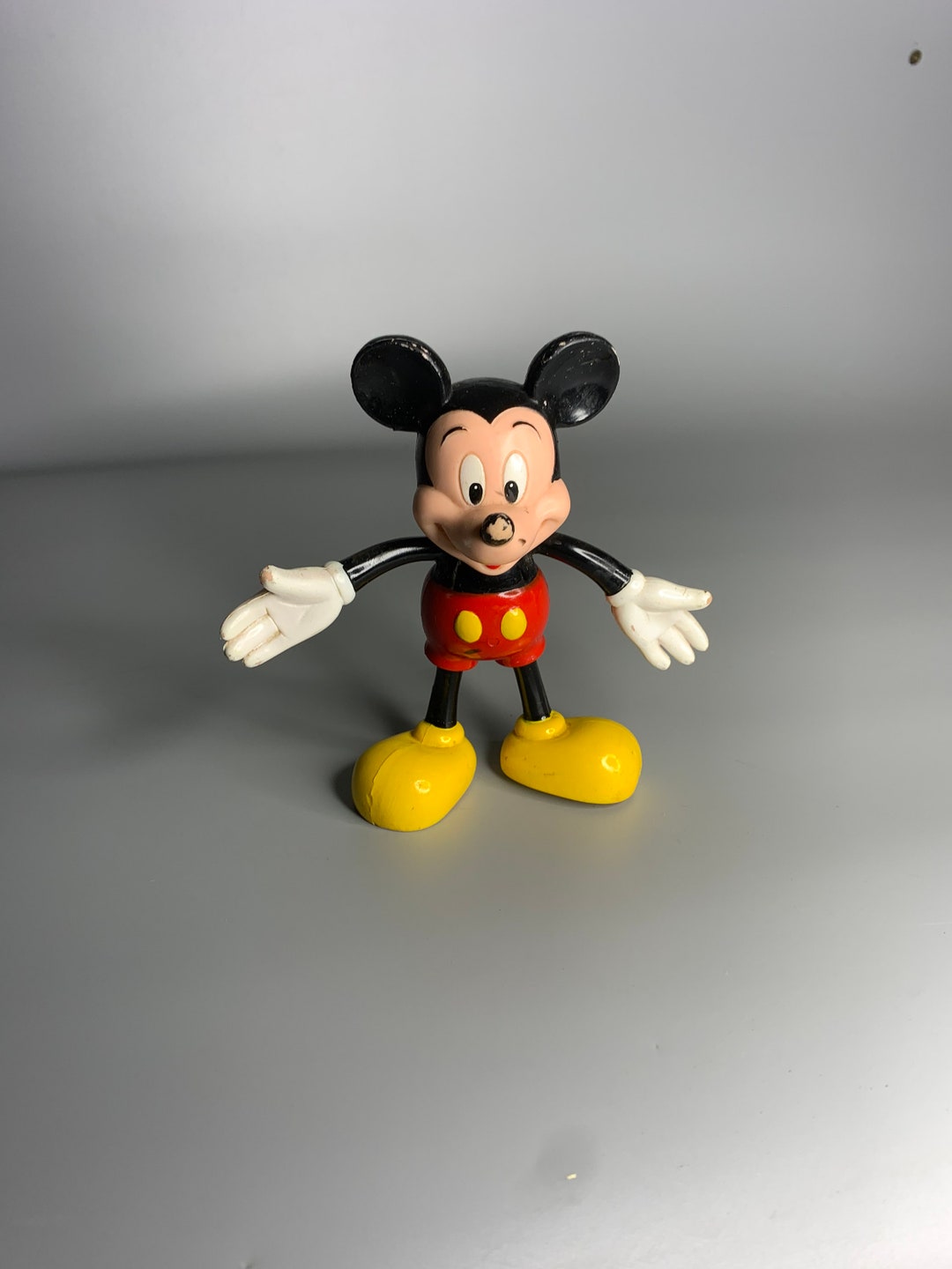 French Vintage Mickey Mouse Figurine Collectible - Etsy
