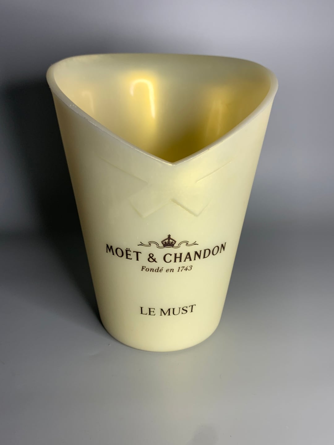 French Vintage Moet & Chandon Ice Bucket Champagne Bottle Le Must Bar ...