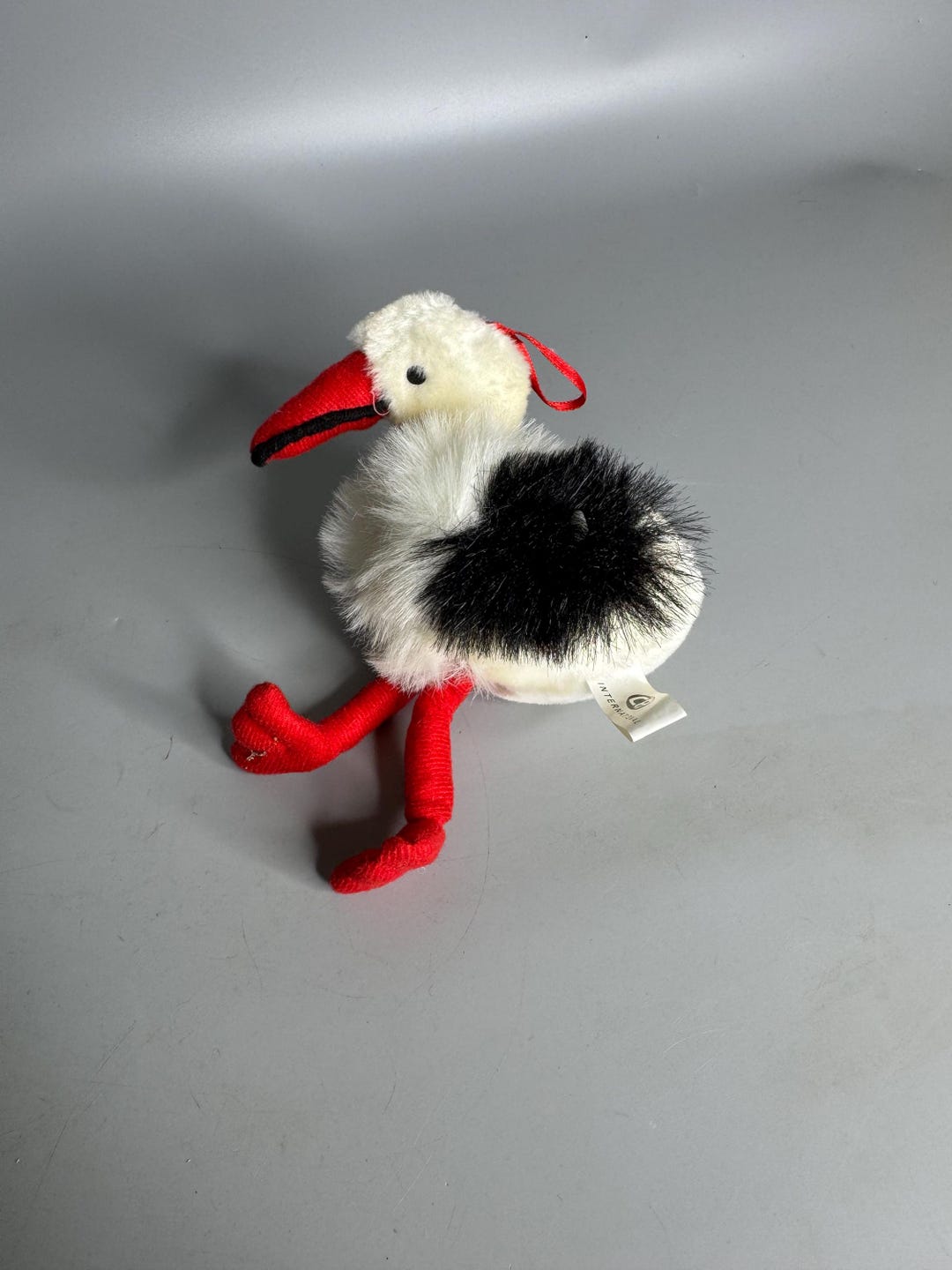 French Vintage Plush Collectible Stork Design - International Alsace ...