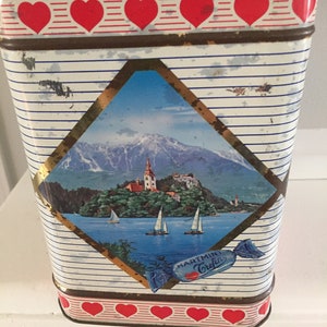 Vintage Belgium Tin Old Can Hartmint by Trefin 1940's Lithography ...