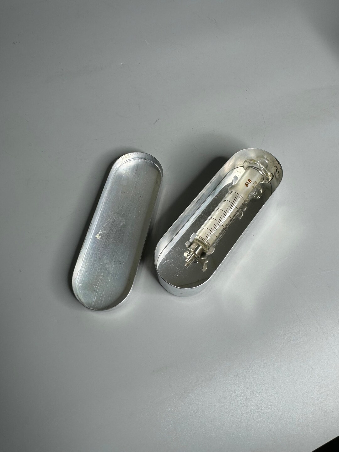 Italian Vintage Medical Syringe Collectible Glass Tenax Fias in ...