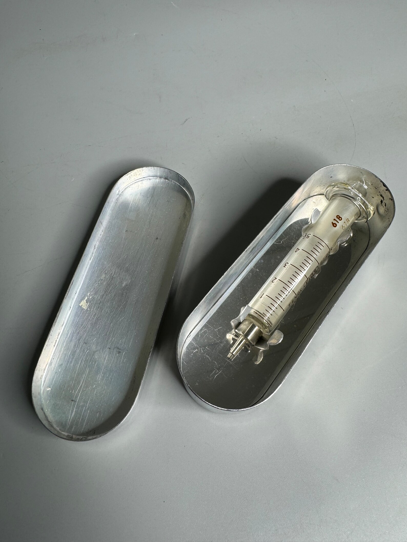 Italian Vintage Medical Syringe Collectible Glass Tenax Fias in ...